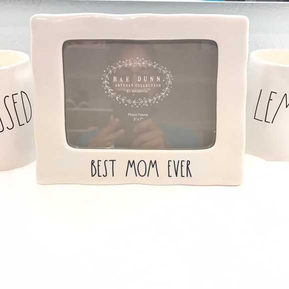 Rae Dunn | Accents | Rae Dunn 5x7 Photo Frame Best Mom Ever | Poshmark